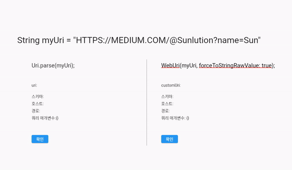 [Flutter]URI 정의 시 정규화의 중요성 Uri.Parse() | by Sunlution | Medium