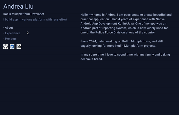 Building Portfolio Website with Compose Multiplatform (4) | by Andrea ...