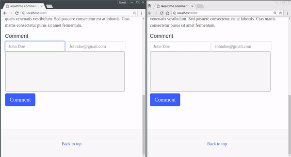Build a realtime comment app with Go and Pusher Channels | by Neo | HackerNoon.com | Medium