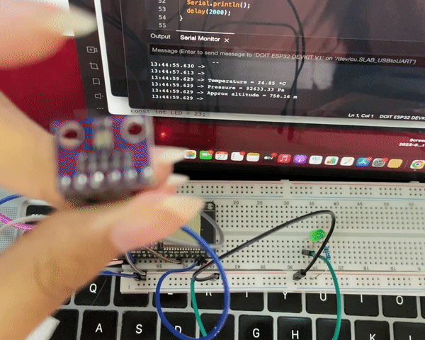 Pengenalan ESP32 dan Projek “Eksternal Sensor BMP280 dan Aplikasinya ...