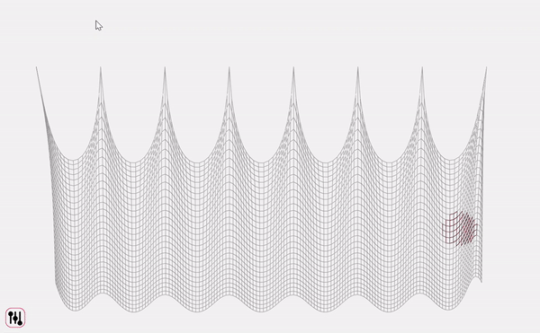 2D cloth simulation in Go using the Gio GUI library | by Endre Simo ...