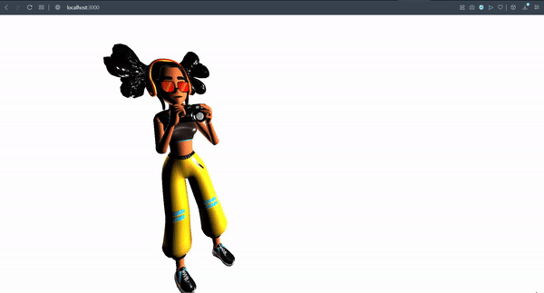 How to load custom model in React with Three.js ( A Functional Approach ...