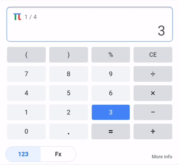 This Google Easter Egg will help you memorize the digits of Pi | by ...