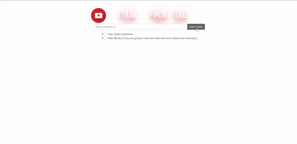 Free Youtube Comment Picker. Hello everyone, while I was shooting… | by Halit Uzan | Medium