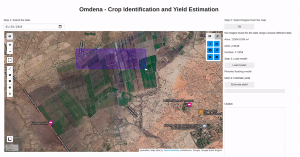 Creating an Interactive Yield Prediction App Using Google Earth Engine ...