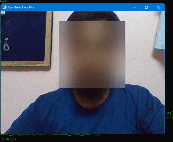 Detecting and Blurring human faces in live Video. | by lukman nadaf ...