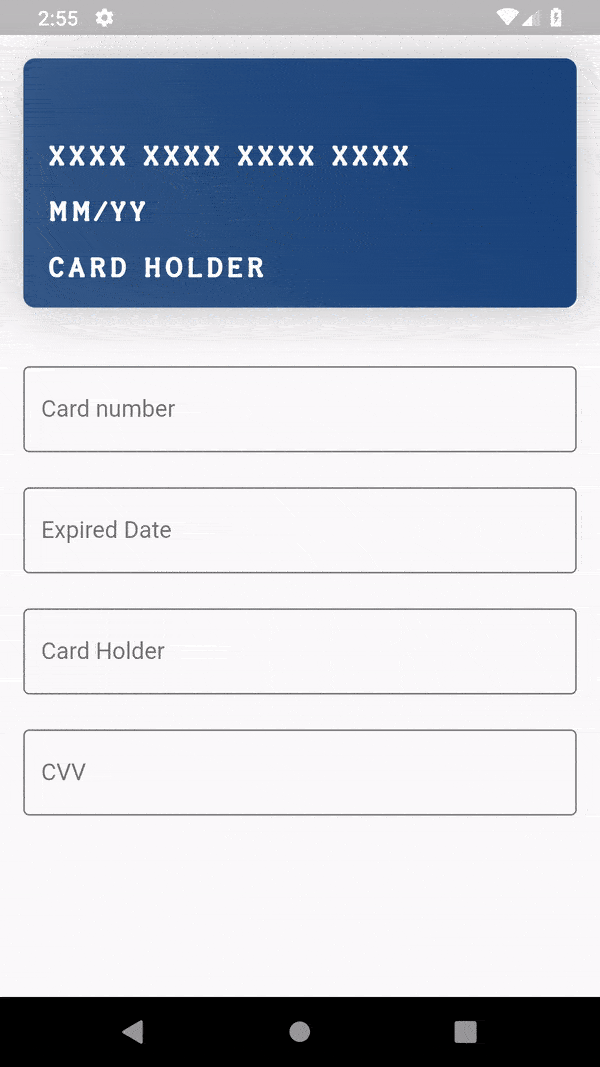 Flutter Credit Card package (Make checkout easy) | by Bhavik Makwana ...