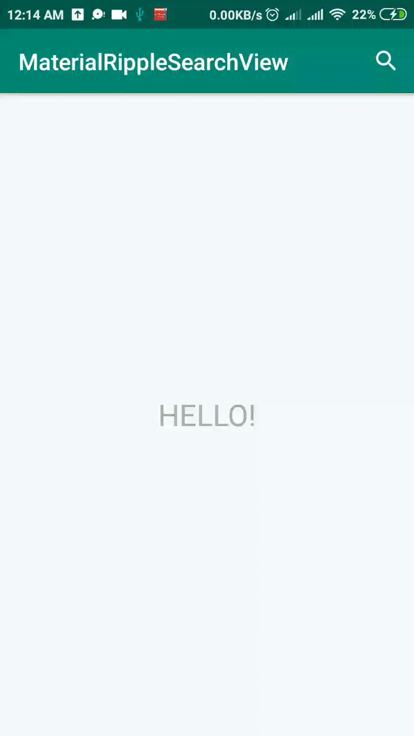 How to implement Android Material Ripple SearchView | by Aunk Htoo | Medium