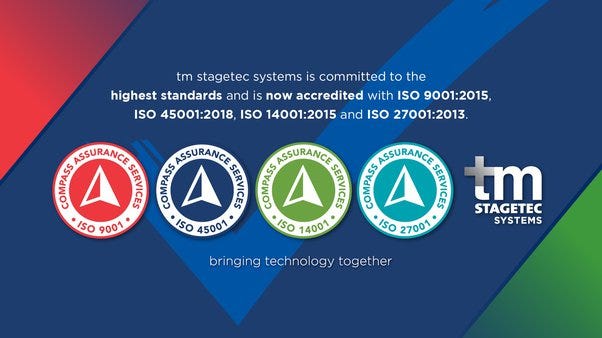 TMS ACCREDITED WITH A FOURTH ISO CERTIFICATION | by tmstagetec systems ...