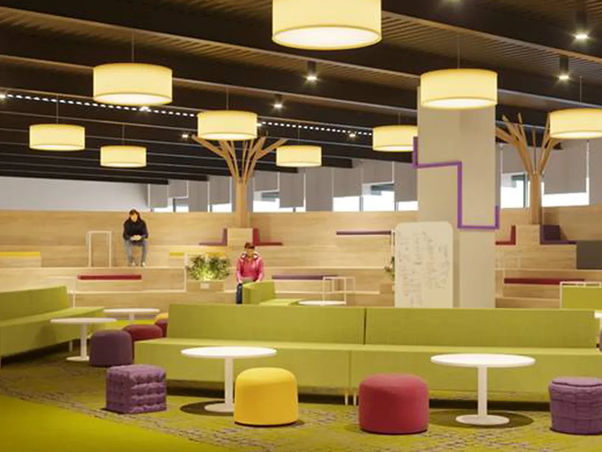 How can technology be integrated into office interior design? | by ...