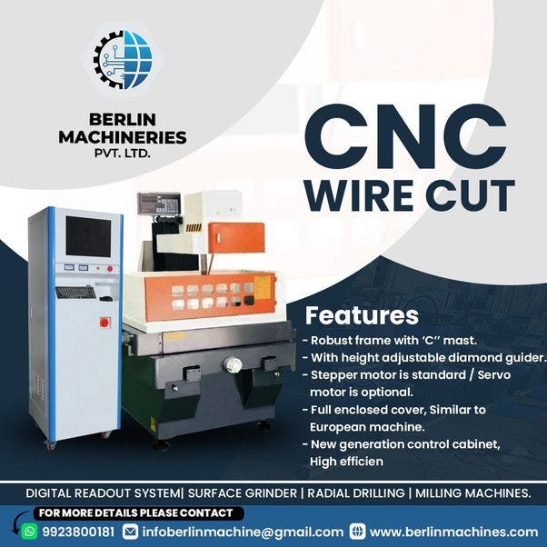 CNC wire ut machine features? - Gaurav Dixit - Medium