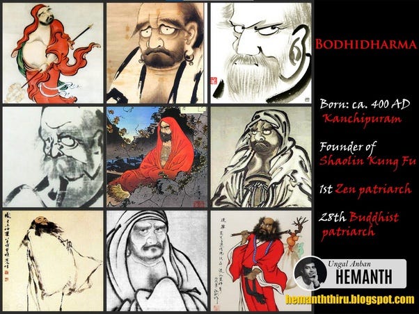 History of Bodhidharma — Mysteries & Secrets (Indian Pallava Prince ...