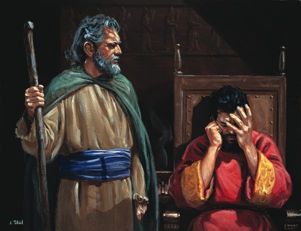 Why would God kill David’s firstborn son by Bathsheba when it was David ...