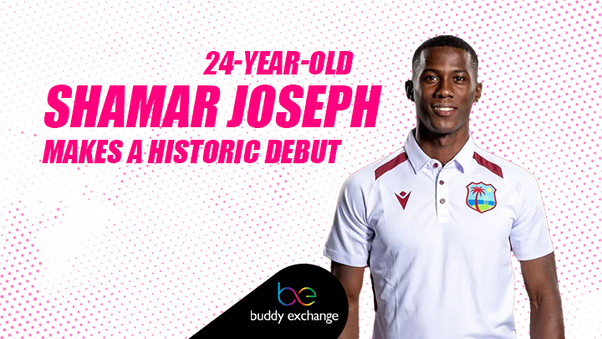 Historic Debut For 24-Year-Old Shamar Joseph | by Buddy Exchange | Jan ...
