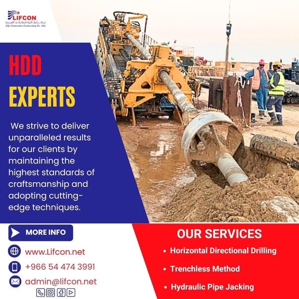 HDD Drilling: Revolutionizing Underground Construction | by Lifcon ...