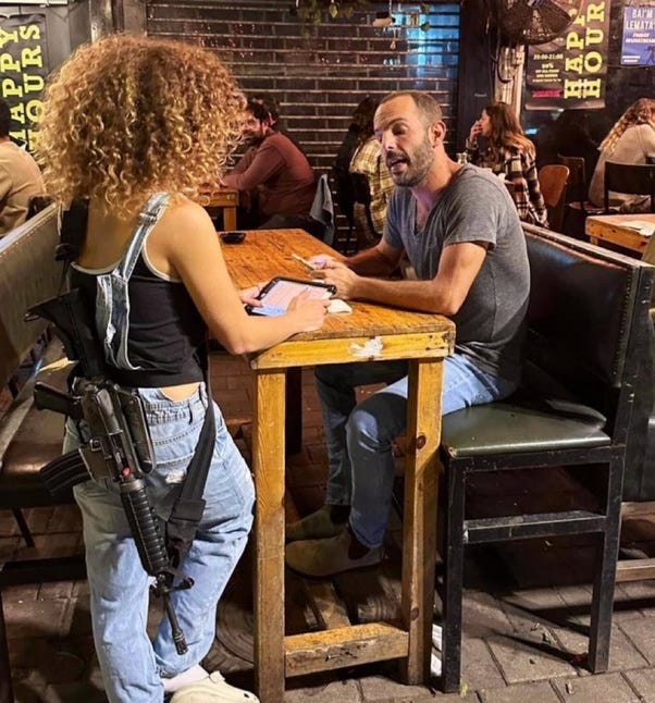 Why do Israelis carry guns with them? | by Yacine NAJY | Medium