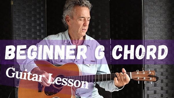 Beginner G Chord Guitar Lesson. Our buddy Jimmy Dillon was nice enough ...