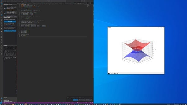 Exploring the Hyperboloid of Two Sheets: A Journey Through 3D Geometry ...