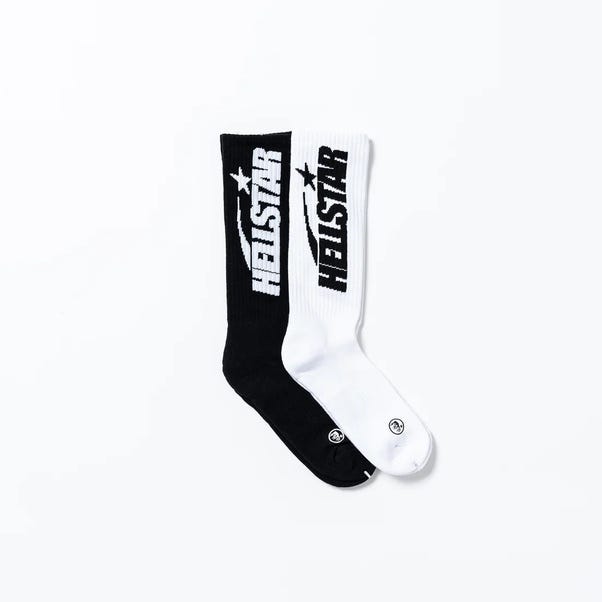 Latest The Hellstar Classic Socks 2-(Pack Black & White) | by The ...