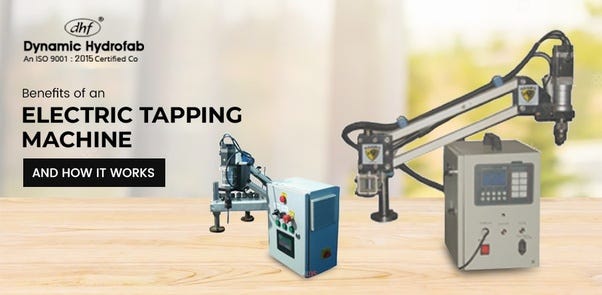 The Benefits of an Electric Tapping Machine and How It Works | by ...