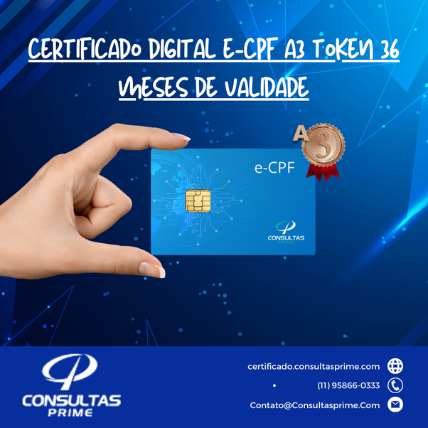 O Guia Definitivo para o Certificado Digital e-CPF A3 Token com 36 ...