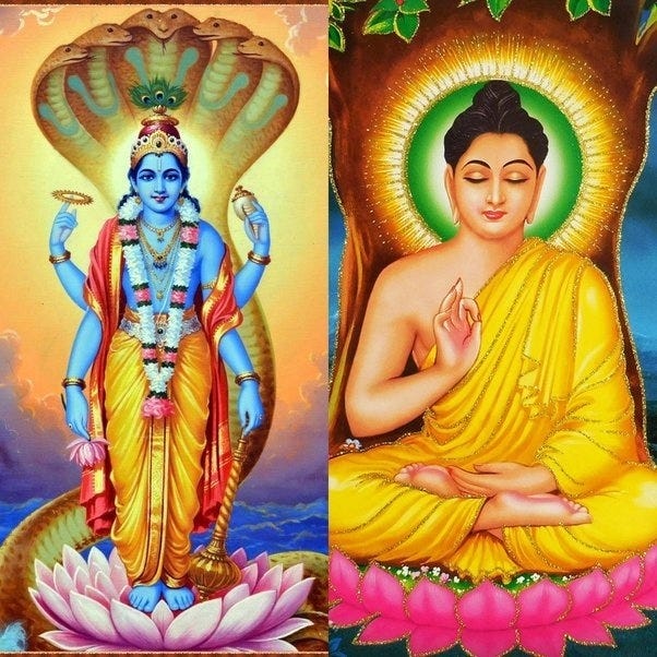 The Presence of God in Hinduism and Buddhism | by Krishna.D108 | Feb, 2024 | Medium