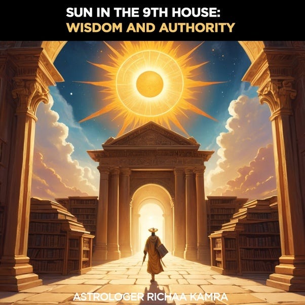 Sun in the 9th House: Wisdom and Authority in Practical Life | by ...