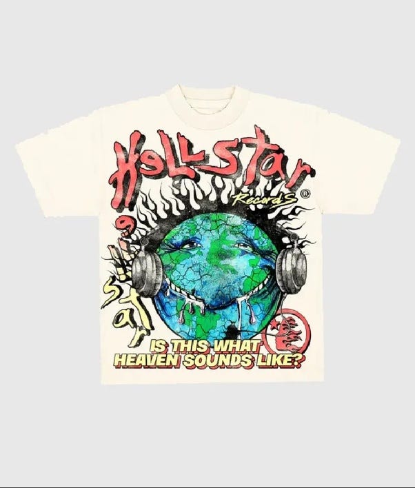 The Hellstar Studios Heaven on Earth T-Shirt | Shop Now 🚀 | by The ...