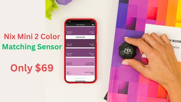 Nix Mini 2 Color Matching Sensor Review | Pocket-Sized Color Wizard ...
