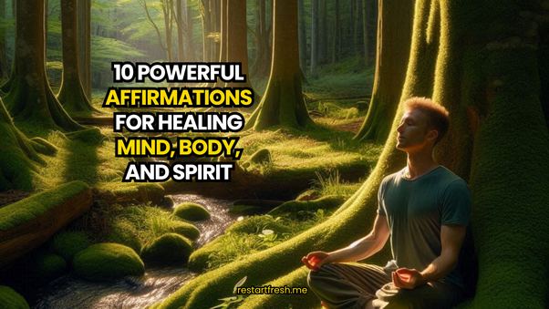 10 Powerful Affirmations for Healing Mind, Body, and Spirit | by Restart Fresh | Jul, 2024 | Medium