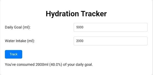 Hydration Tracker: Stay Refreshed and Healthy with Daily Water Intake ...
