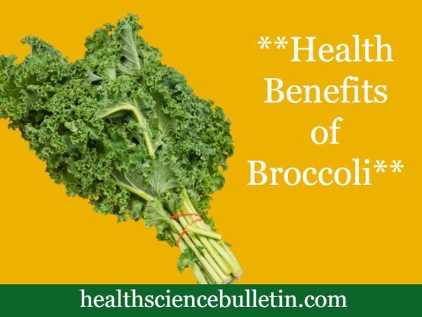 What are some nutrition facts for broccoli? | by Mary Kohli | Medium