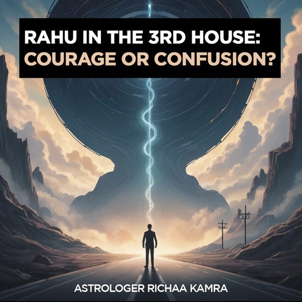 Rahu in the 3rd House: Courage or Confusion? | by Richaa Kamra | The ...