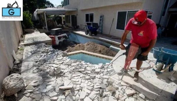 In ground swimming pool removal. Inground swimming pools can be an ...