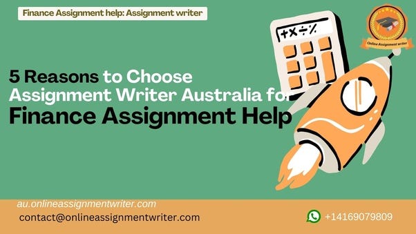 Which is the best online finance assignment help in Australia? | by ...