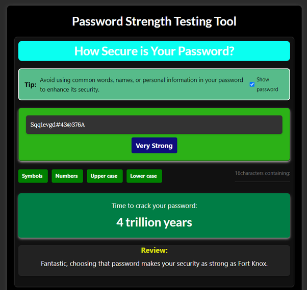 What is an example of a strong and secure password? - Devendra Gupta ...
