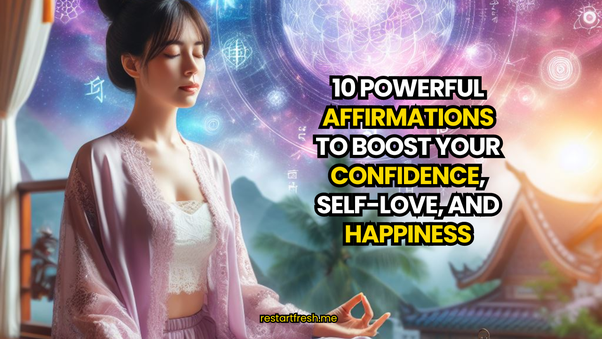 10 Powerful Affirmations to Boost Your Confidence, Self-Love, and Happiness | by Restart Fresh ...