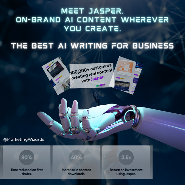 Say Goodbye to Writer’s Block! 🙋‍♂️Upgrade Your Writing Game with Jasper’s AI Writing Assistant ...