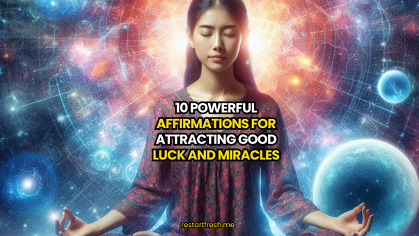 10 Powerful Affirmations for Attracting Good Luck and Miracles | by ...