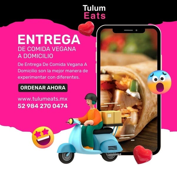 Entrega de comida vegana a domicilio: ¡Disfruta de lasdeliciasvegetales de Tulum! | by Tulum ...