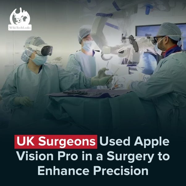 Apple Vision Pro: A Revolution in Healthcare Delivery | by Jamal ...