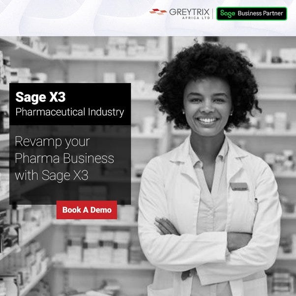 Sage X3 ERP for Pharmaceutical Industry | by Greytrix Africa LTD | Medium