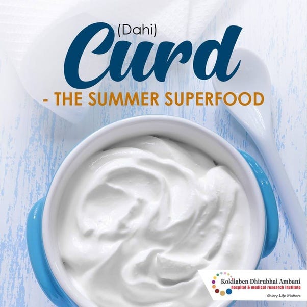 Benefits of Curd. Dahi or curd is the lightest and… | by Kokilaben ...