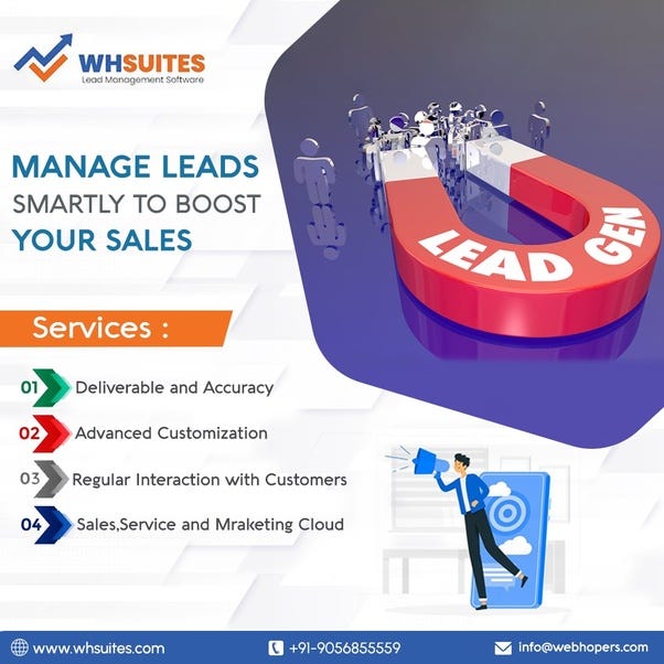 How important is lead management software? | by Abhishek Webhopers ...