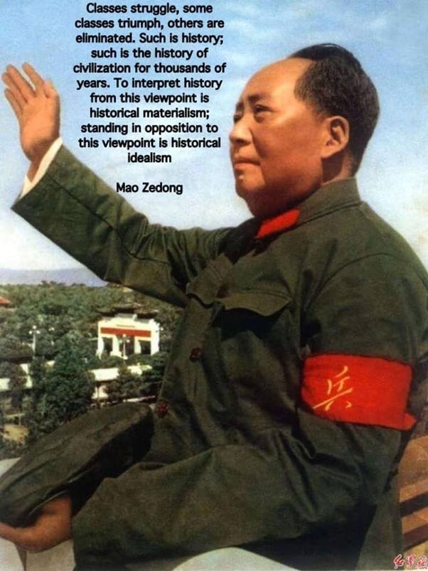 The present isn’t inevitable.. Mao said: | by Alexander Finnegan | Medium