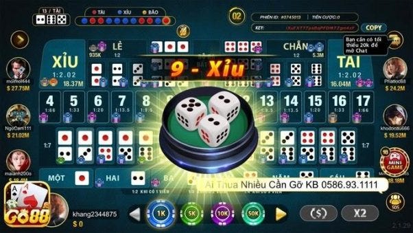 Bat mi cac choi tai xiu sanh rong SV88 | by SV88 | Medium