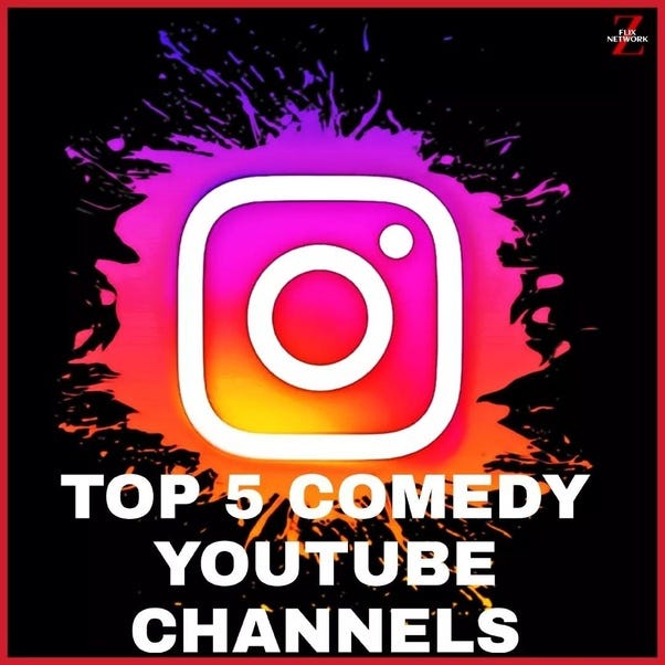 🤣📺🎬 Here are the Top 5 Comedy Youtube Channels you should be watching ...