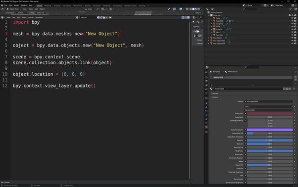What is the difference between bpy.data and bpy.context in Blender 3D? | by Brecht Corbeel | Medium
