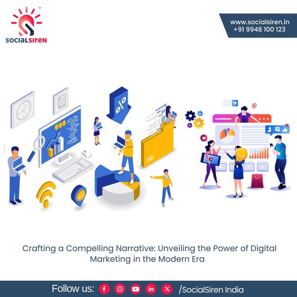 Crafting a Compelling Narrative: Unveiling the Power of Digital Marketing in the Modern Era | by ...