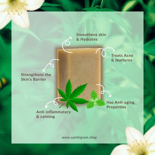 Hemp & Herbs Soap- Benefits of the product | by Santhigram Herbals | Medium